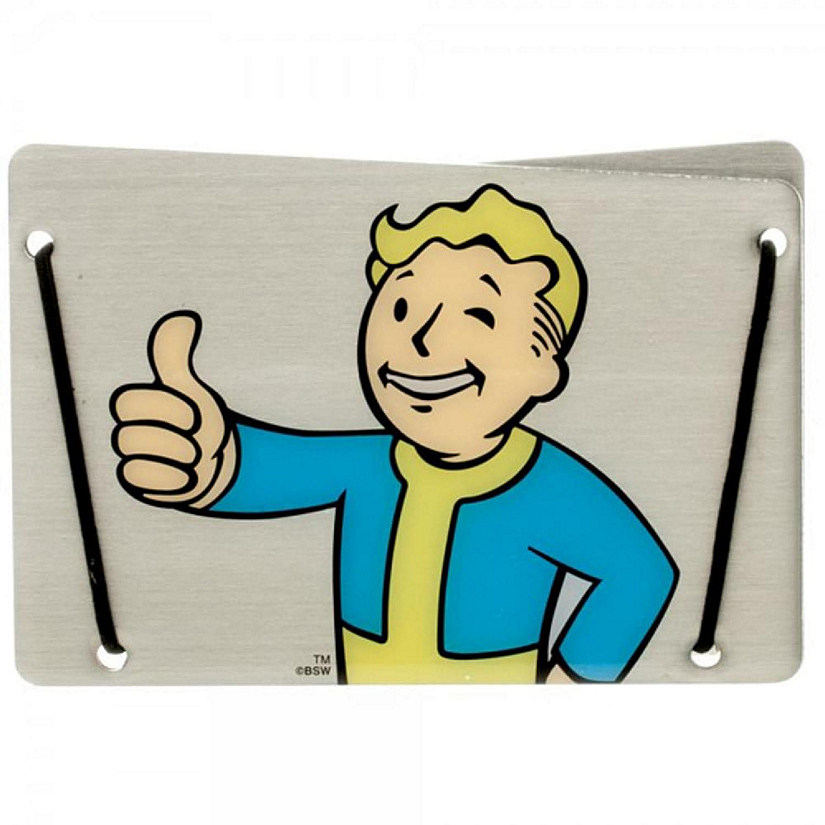 Fallout Aluminum Card Wallet | Oriental Trading