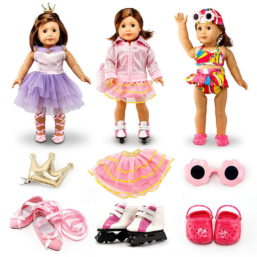 FC Design Multi Color Doll Clothes