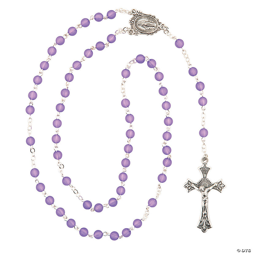 February Birthstone Rosary | Oriental Trading