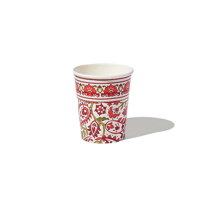 Festive Paisley Cups (10 per pack)