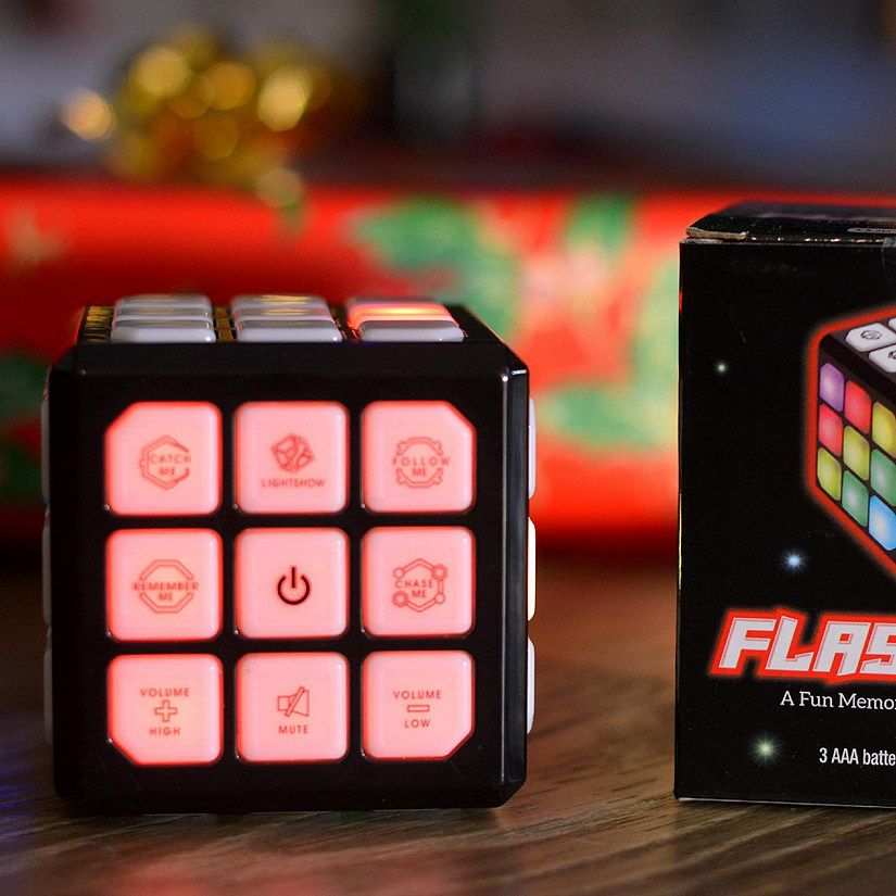 Flashing Cube Electronic Memory & Brain Game