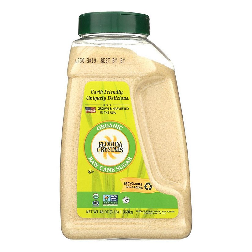 Florida Crystals Organic Cane Sugar Jug 48 oz | Oriental Trading
