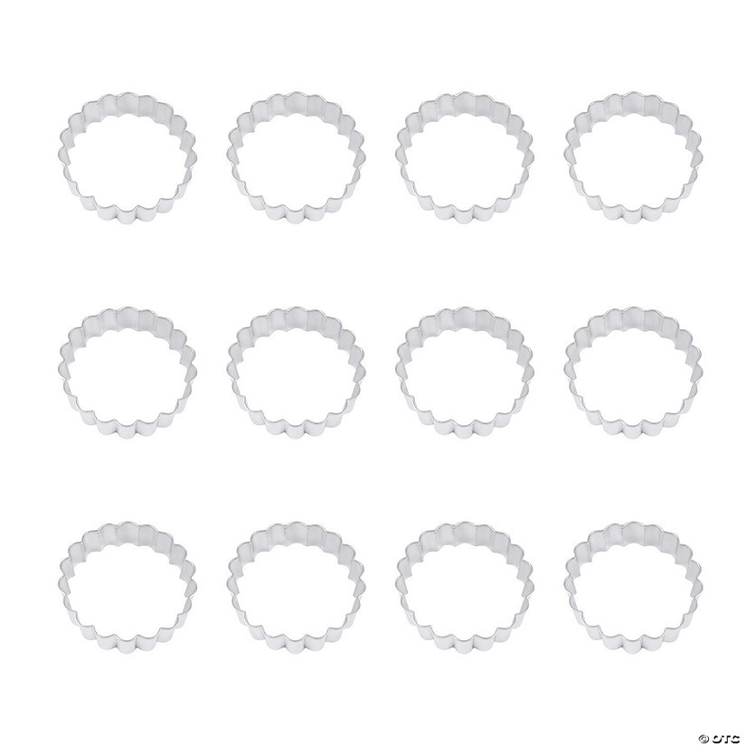 Fluted Round 3.5" Cookie Cutters