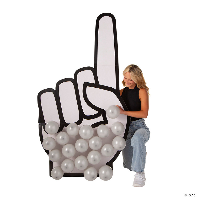 Foam Hand Cardboard Cutout Stand-Up | Oriental Trading