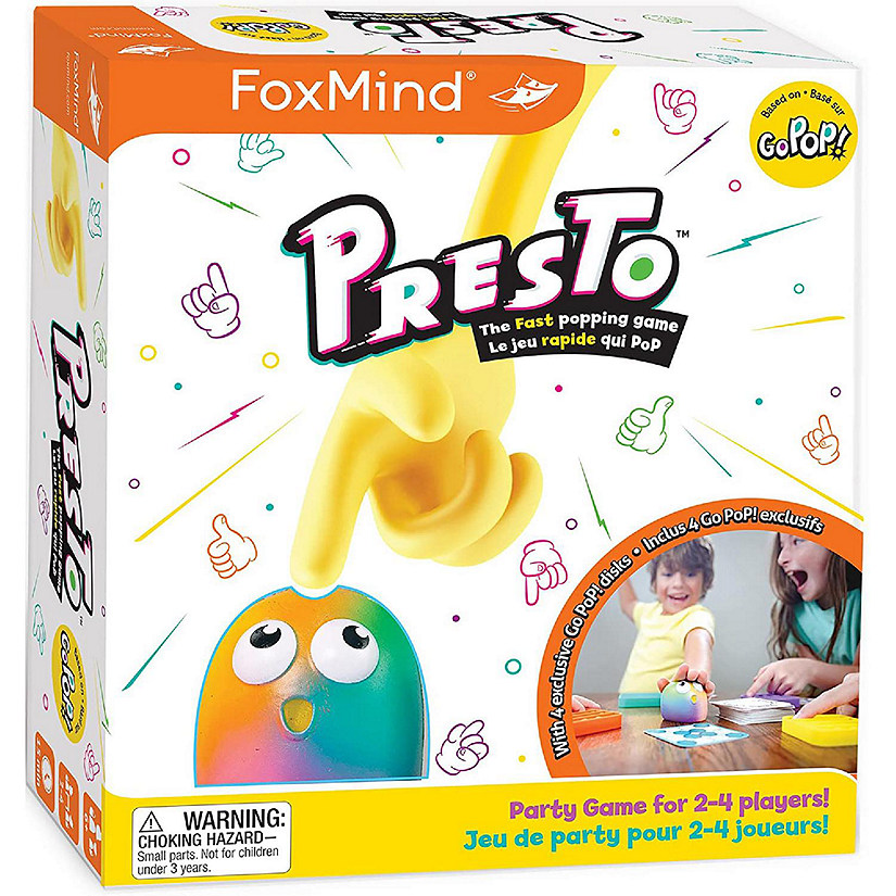Foxmind Games: Go Pop Presto Fidget Popping Game | Oriental Trading