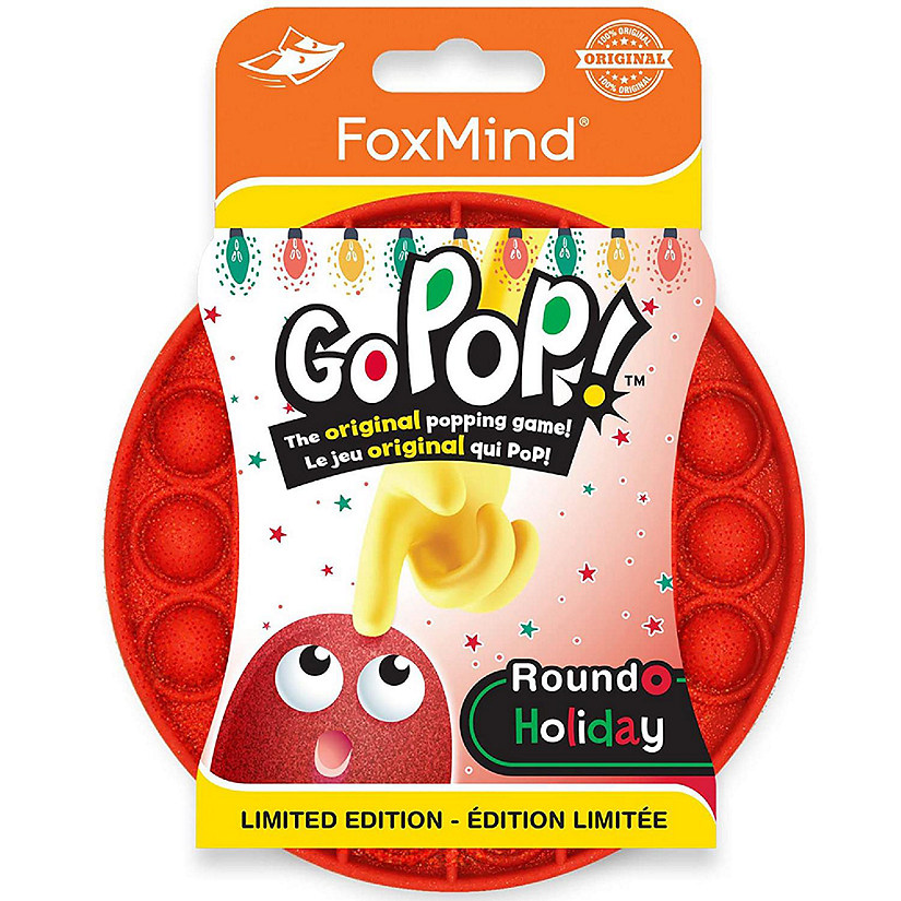 Foxmind Go Pop Roundo Holiday Limited Edition Red | Oriental Trading