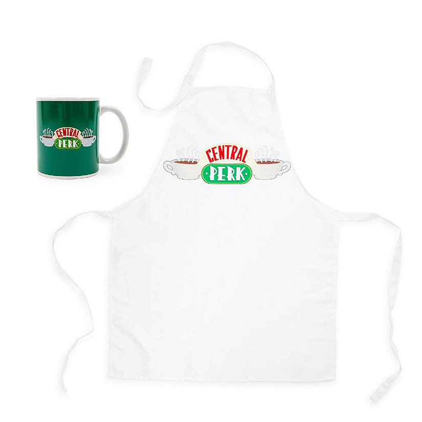 Friends Central Perk Ceramic Mug and Apron Set | Oriental Trading