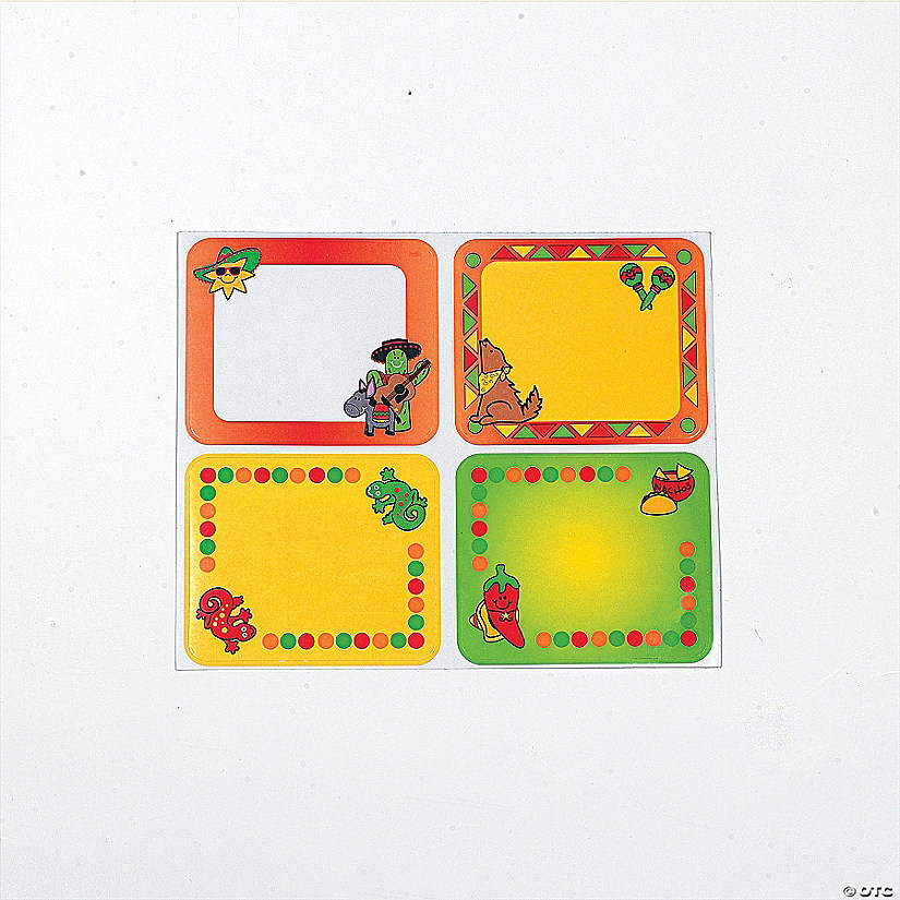 Fun Fiesta Name Tags - Discontinued