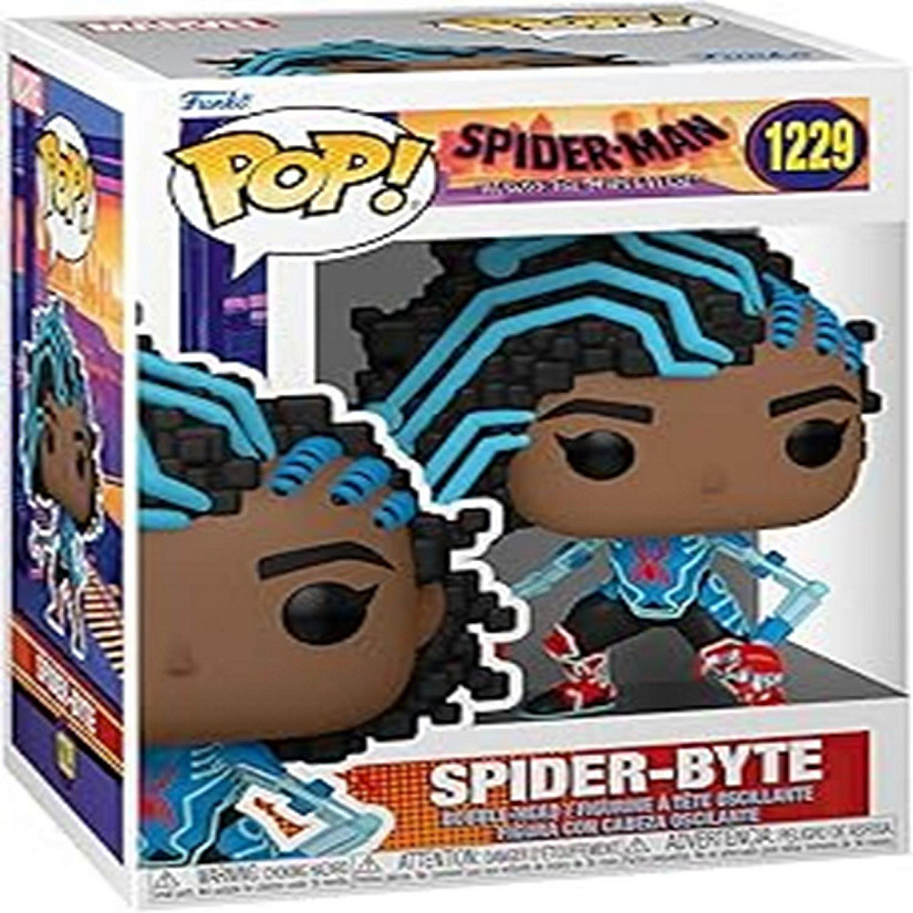 Funko Pop! Marvel: Spider-Man: Across The Spider-Verse Spider-Byte ...