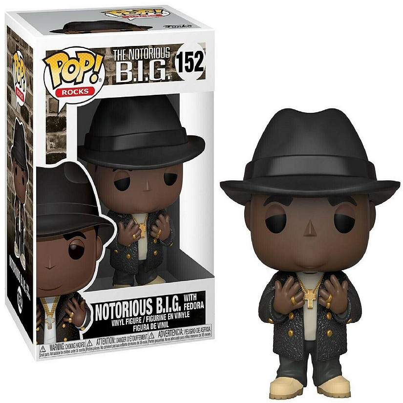Funko Pop! Rocks: Biggie - Notorious B.I.G, With Fedora