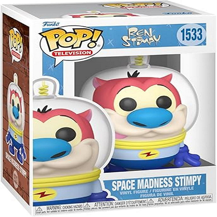 Funko POP! TV: Nick Rewind - Space Madness Stimpy Vinyl Figure ...