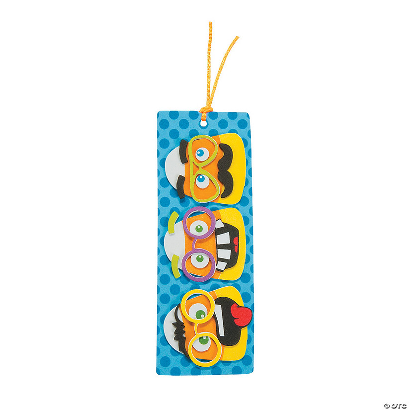Funny Face Candy Corn Bookmark Craft Kit - Discontinued
