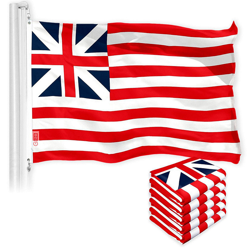 G128 - Grand Union Flag 3x5FT 5 Pack 150D Printed Polyester | Oriental ...