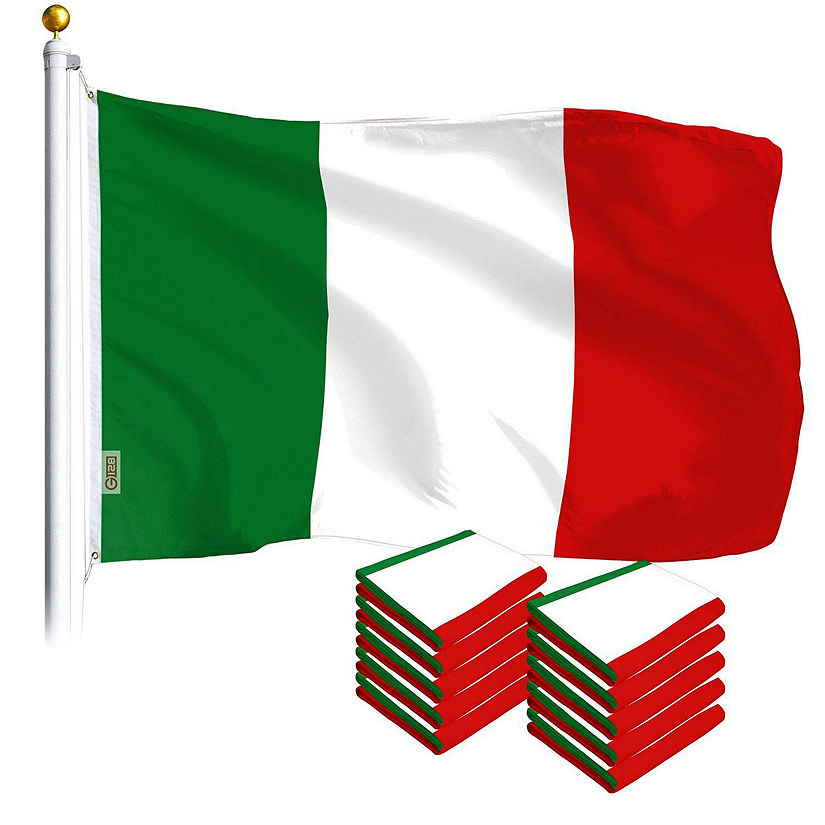 G128 - Italy Italian Flag 3x5FT 10 Pack Printed Polyester | Oriental ...