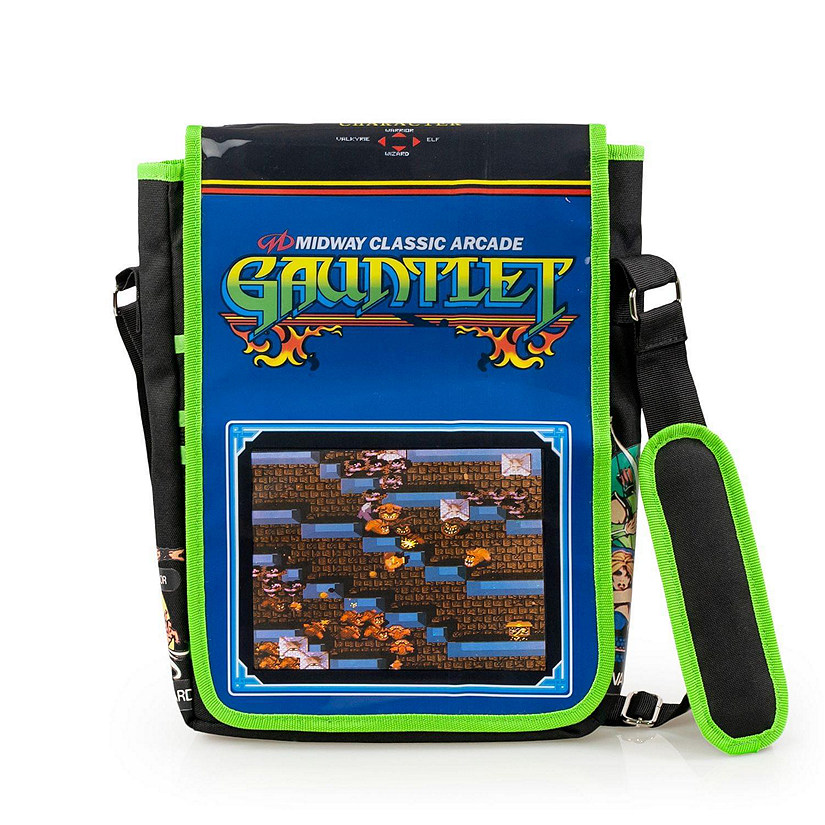 Gauntlet 14" Arcade Messenger Bag | Oriental Trading