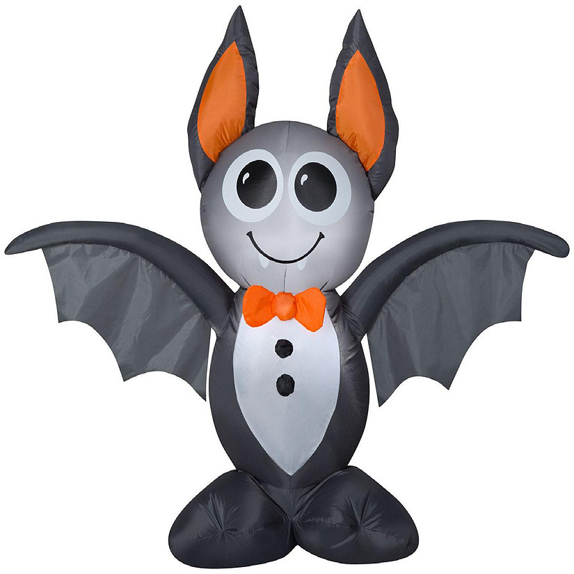 Gemmy Airblown Bat 3.5 ft Tall grey
