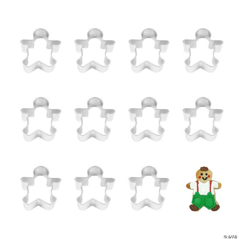 Gingerbread Boy 2.25" Cookie Cutters | Oriental Trading