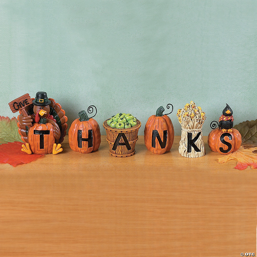 “Give Thanks” Thanksgiving Blocks | Oriental Trading