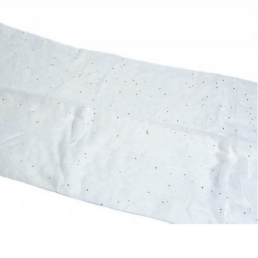 Glittering Christmas Snow Drape 32 x 40 Inches | Oriental Trading