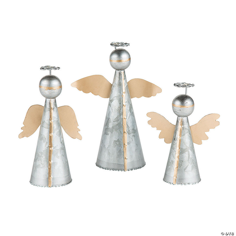 Gold & Silver Angels - 3 Pc. | Oriental Trading