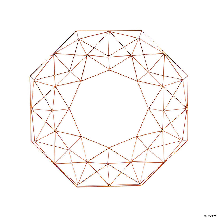 Gold Geometric Frame Centerpiece | Oriental Trading