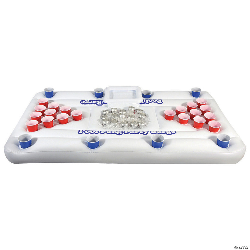 GoPong Pool Party Barge Floating Beer Pong Table | Oriental Trading