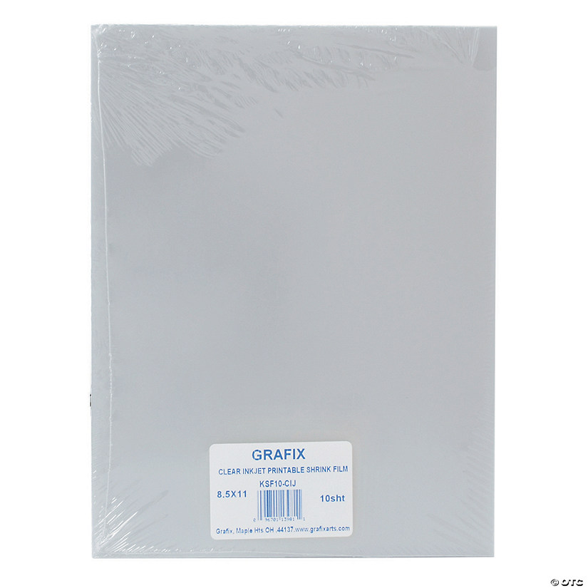Grafix Ink Jet Clear Shrink Film - Discontinued