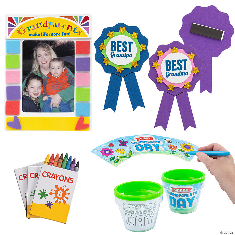 Grandparents Day Craft Kit Assortment - Makes 36