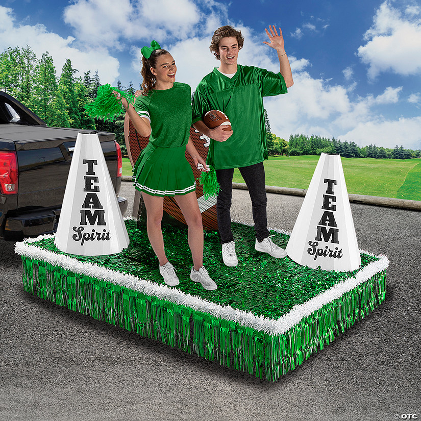 Green Team Spirit Parade Float Decorating Kit - 11 Pc. | Oriental Trading