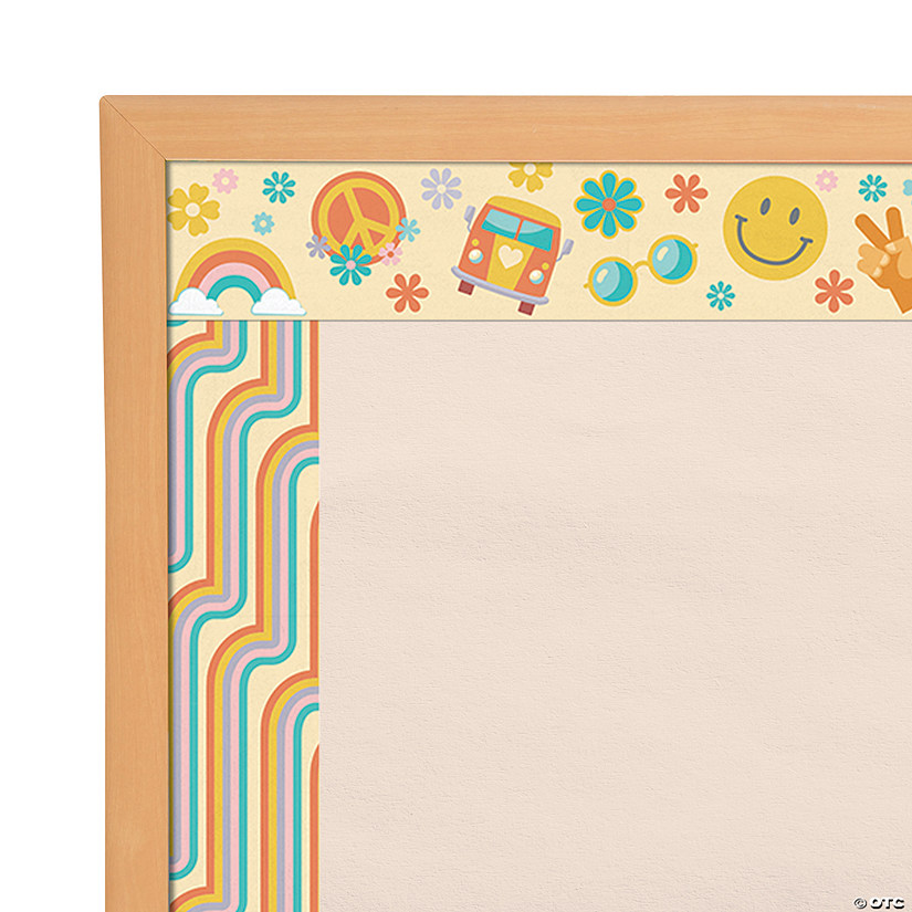 Groovy Double-Sided Bulletin Board Borders - 12 Pc.