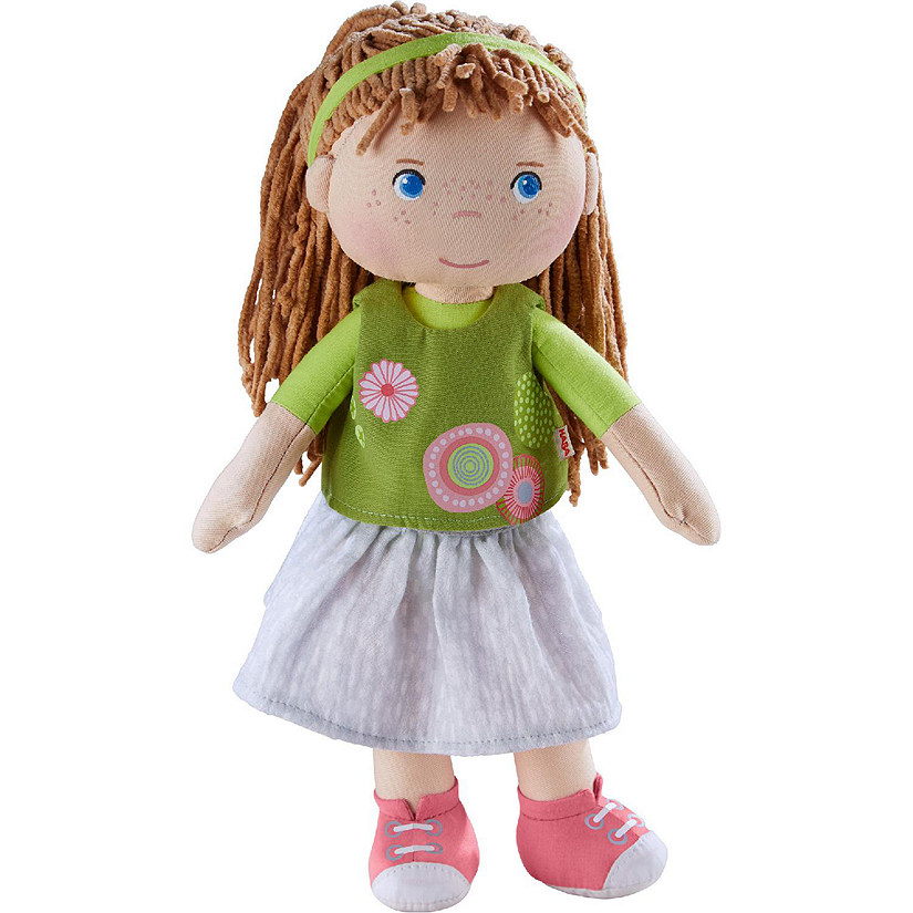 HABA Hedda 12" Soft Doll - Machine Washable with Embroidered Face ...