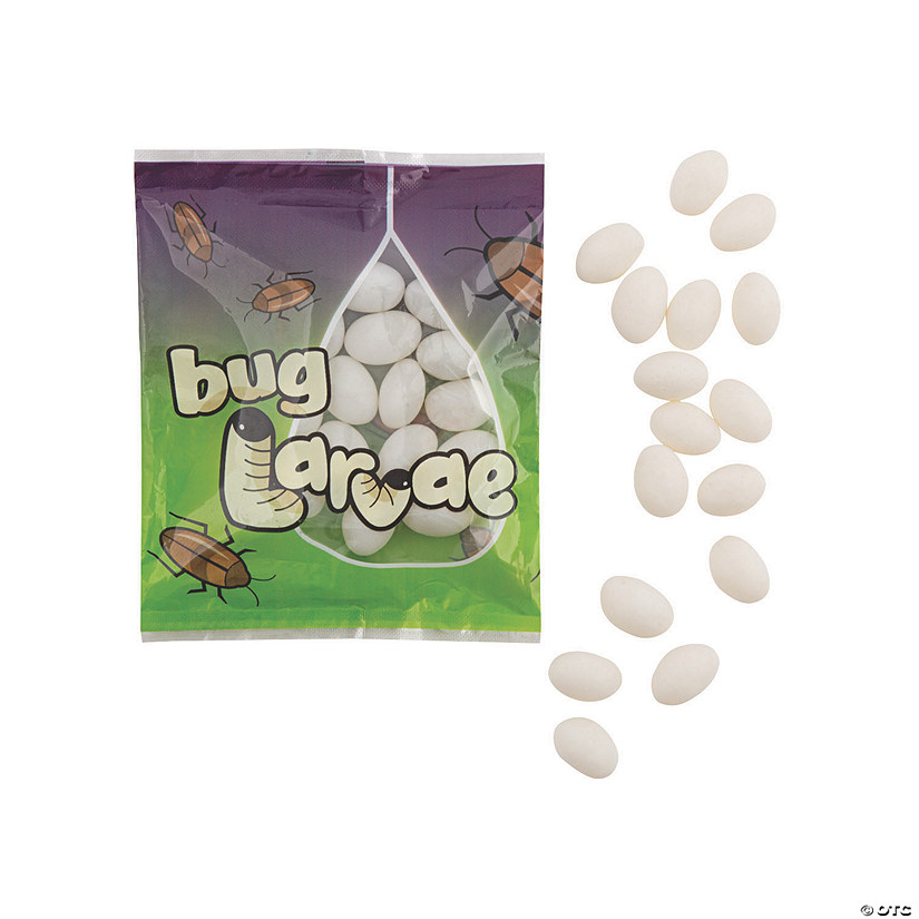 Halloween Bug Larvae Jelly Bean Candy Fun Packs - Discontinued