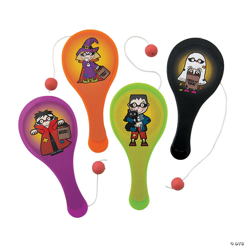 Halloween Mini Paddleballs