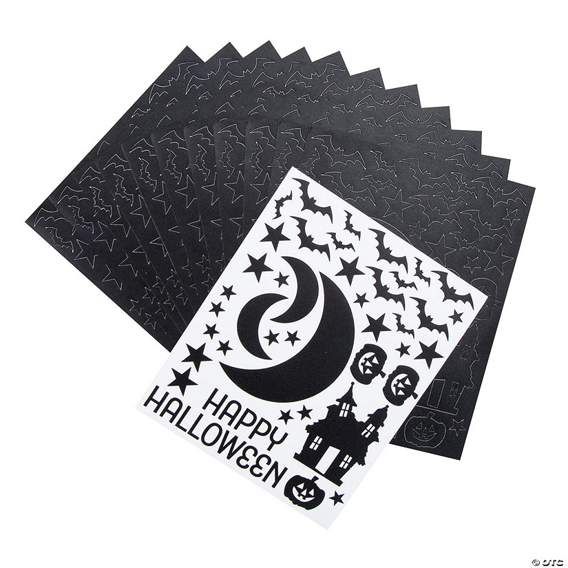 Halloween Night Decals - 24 Pc. | Oriental Trading