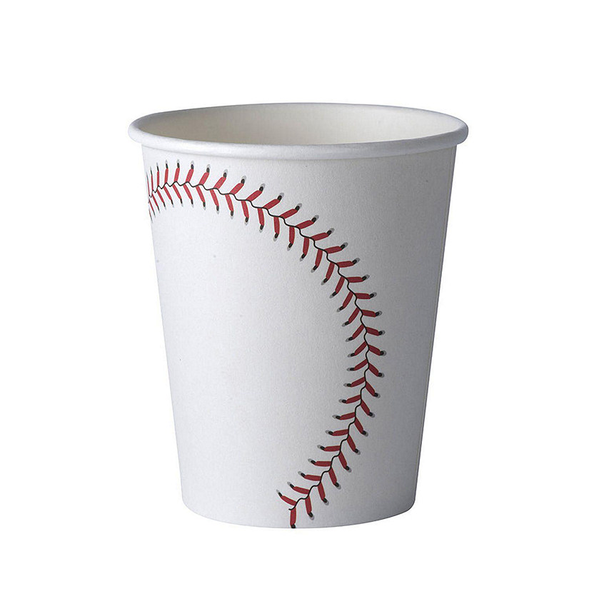 Hammont - Baseball Themed 9 oz Disposable Paper Cups (50 Pack ...