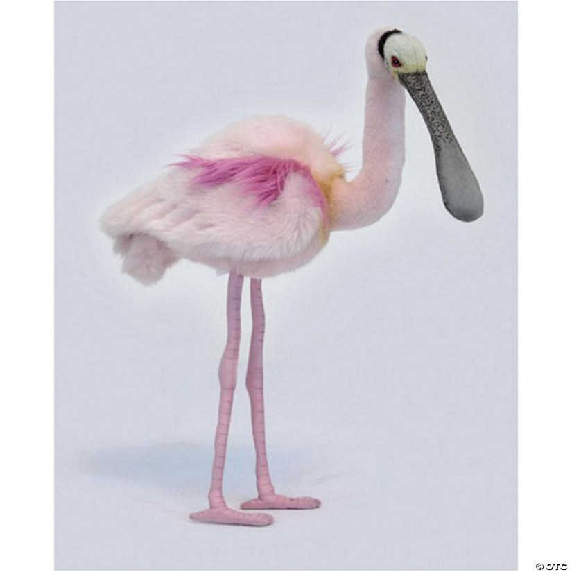 Handcrafted 16.5" Plush Spoon Bill Bird - Discontinued