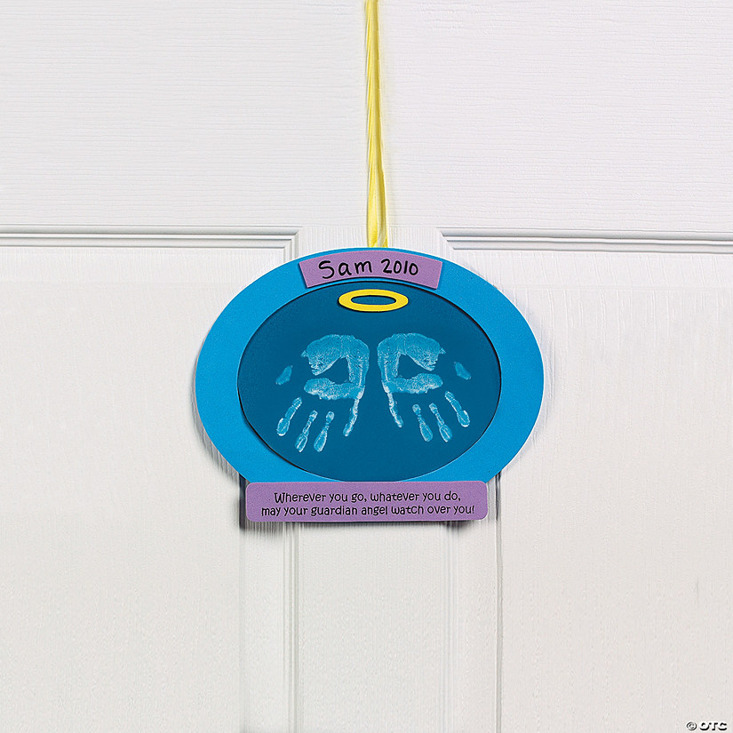 Handprint Angel Wings Keepsake Hanging Craft Kit - Discontinued
