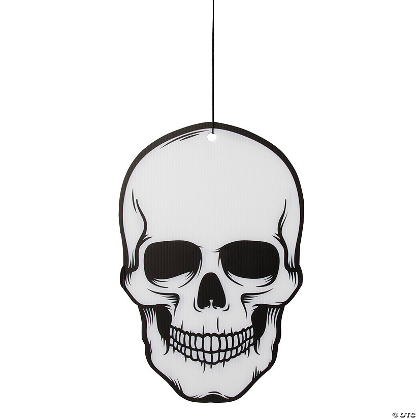 Hanging Skeleton Skull Decoration - 12 Pc. | Oriental Trading