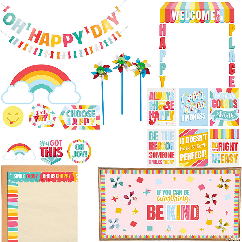 Happy Day Classroom Decorating Kit - 115 Pc. - Discontinued