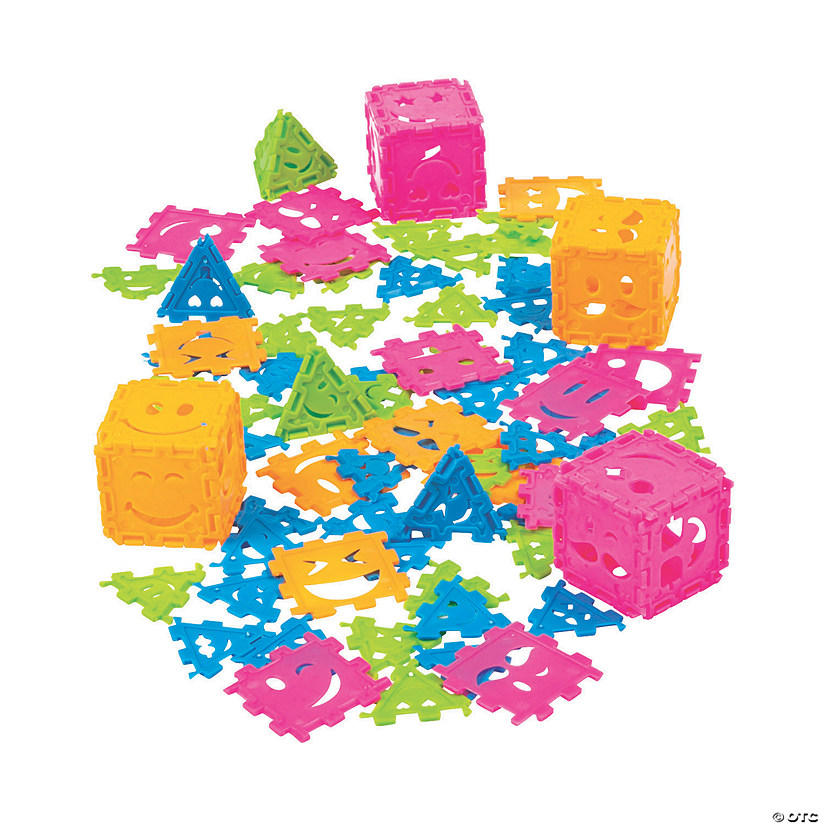 Happy Face Connecting Puzzle Pieces - 1000 Pc. - Discontinued