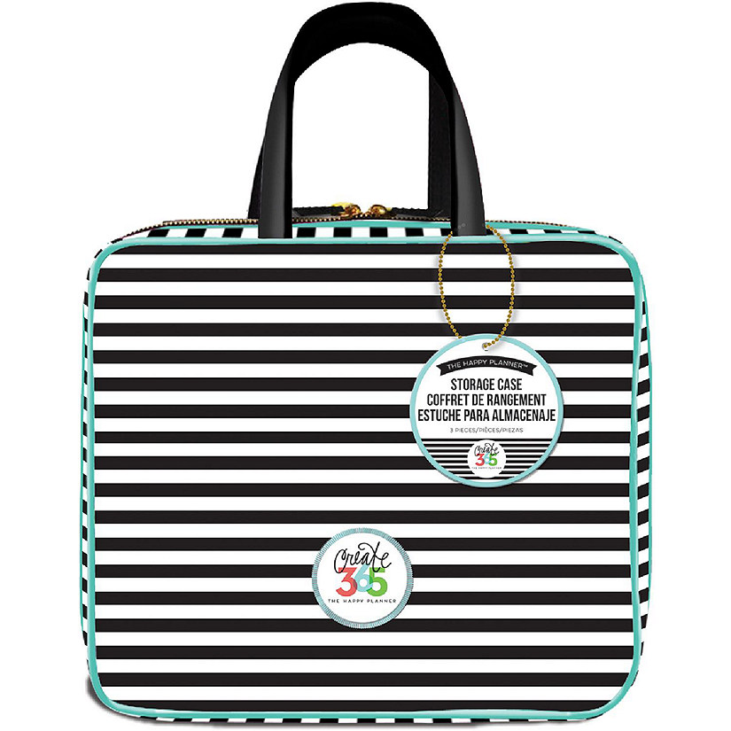 Happy Planner Storage Case 12"X10.5"X4"-Striped