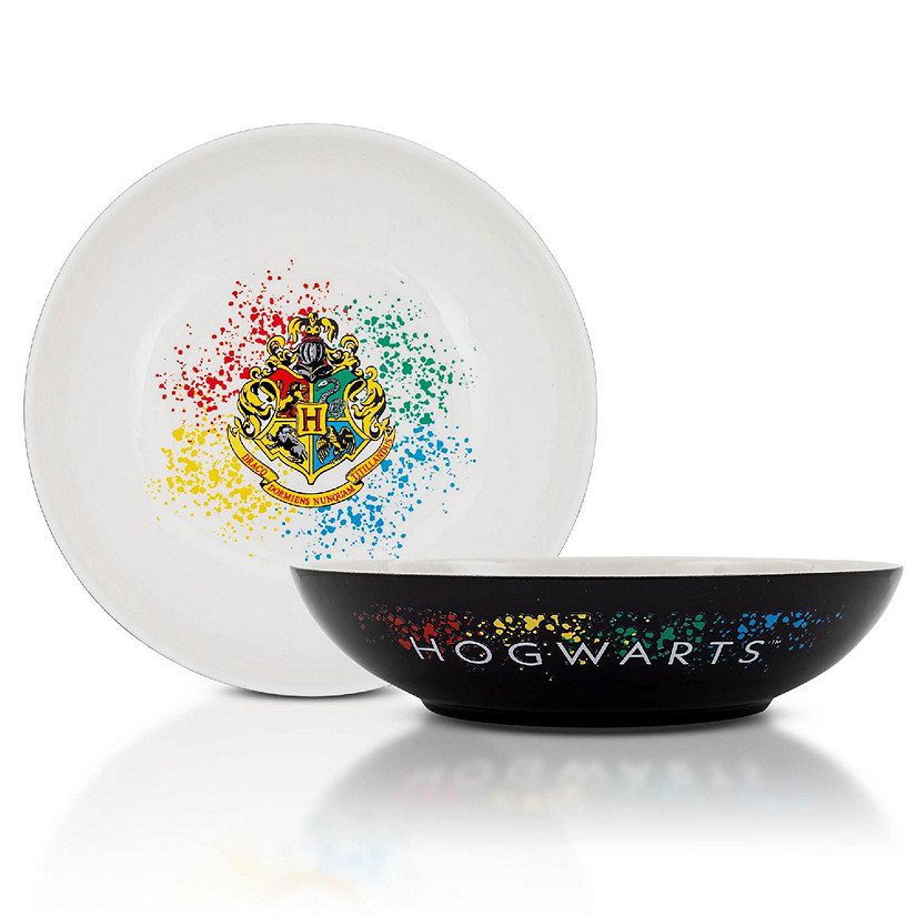 Harry Potter Hogwarts Crest 9-Inch Ceramic Coupe Dinner Bowl | Oriental ...