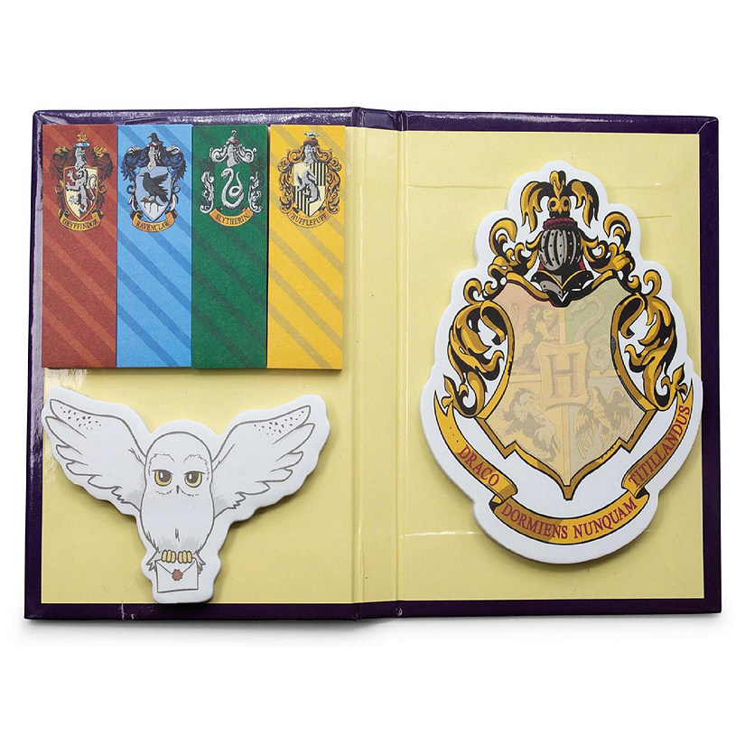 Harry Potter Hogwarts Sticky Note and Sticky Tab Box Set | Oriental Trading