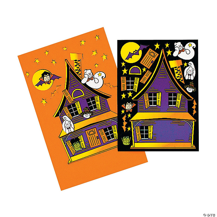 Haunted House Stickers - Discontinued