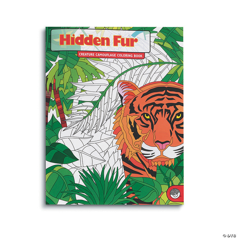 Hidden Fur Coloring Book - Discontinued