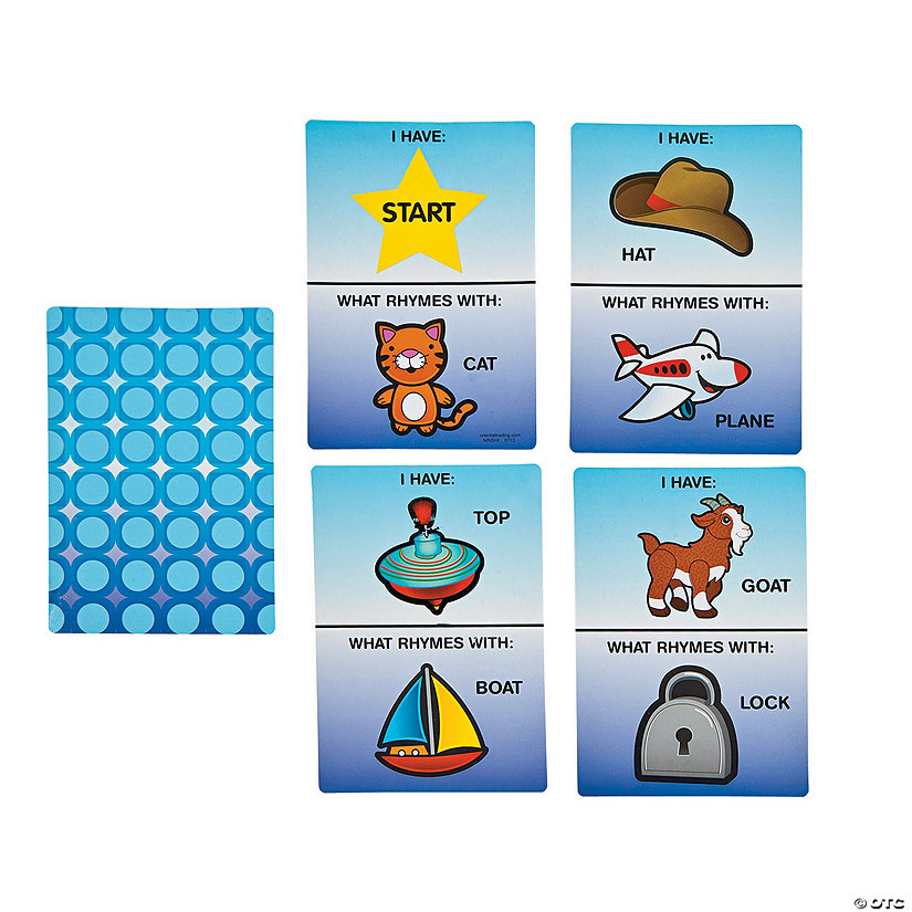 “I Have! Who Has?” Rhyming Game - Discontinued