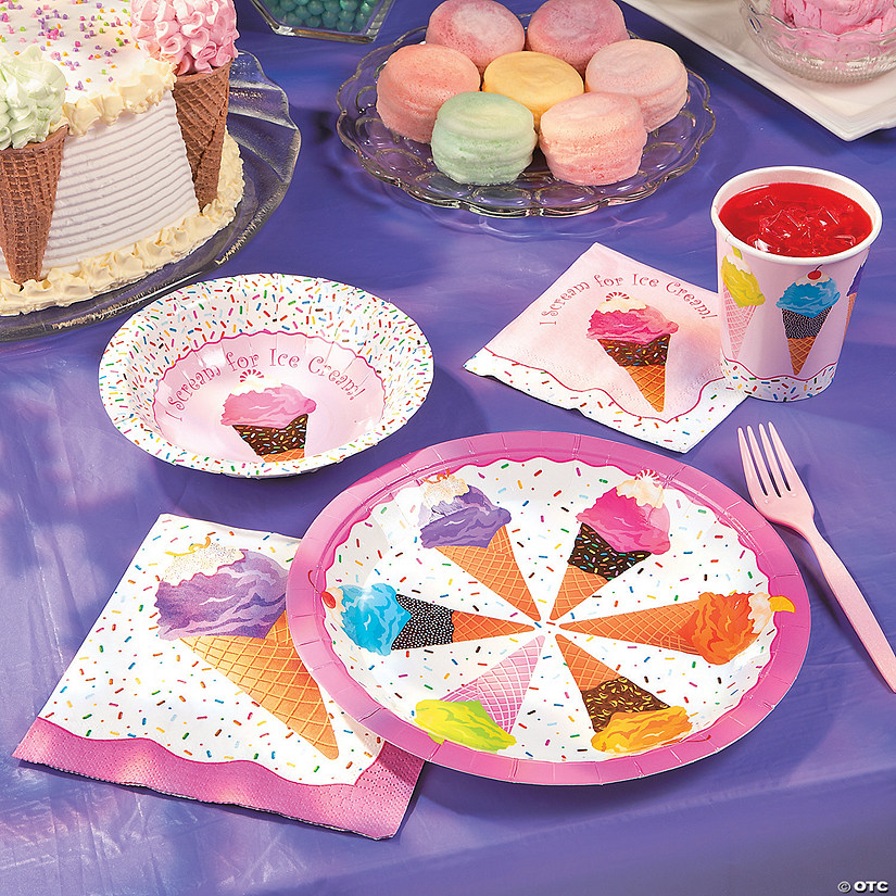 I Scream For Ice Cream Basic Party Pack - Discontinued