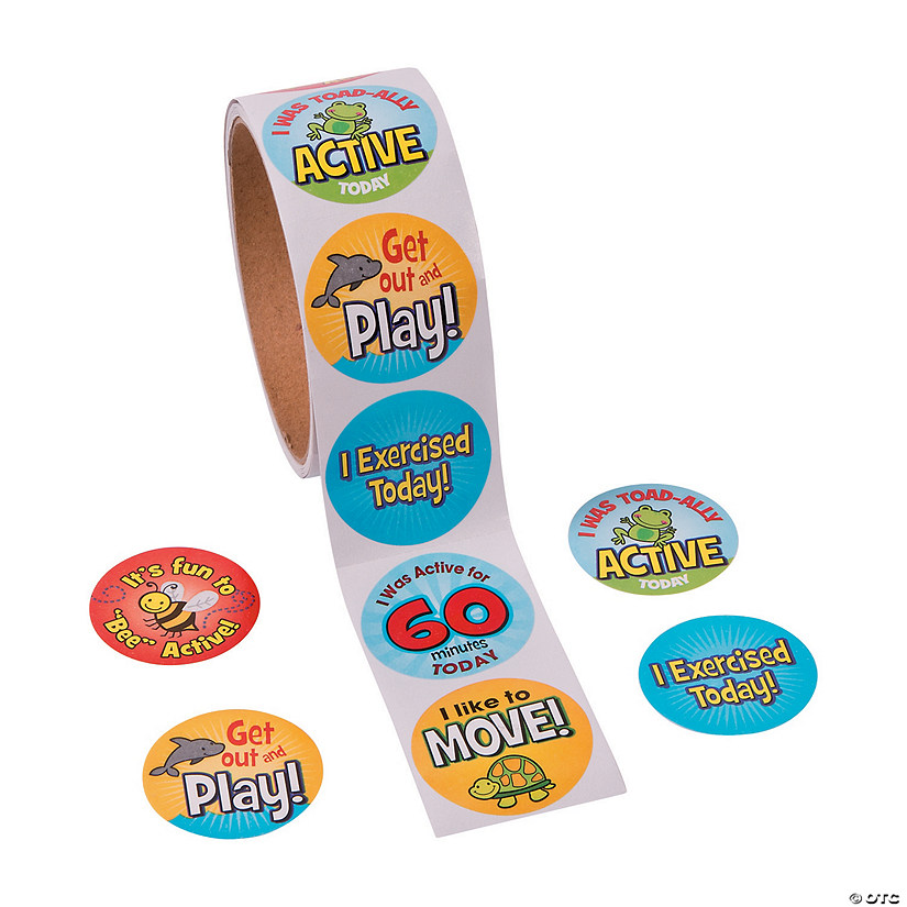 I Was Active Today Stickers - Discontinued