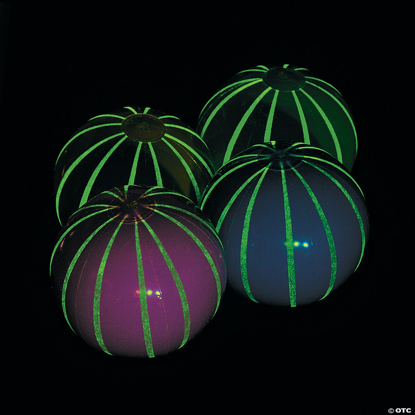 Inflatable 10" Bright Spring Medium Beach Balls - 12 Pc. | Oriental Trading