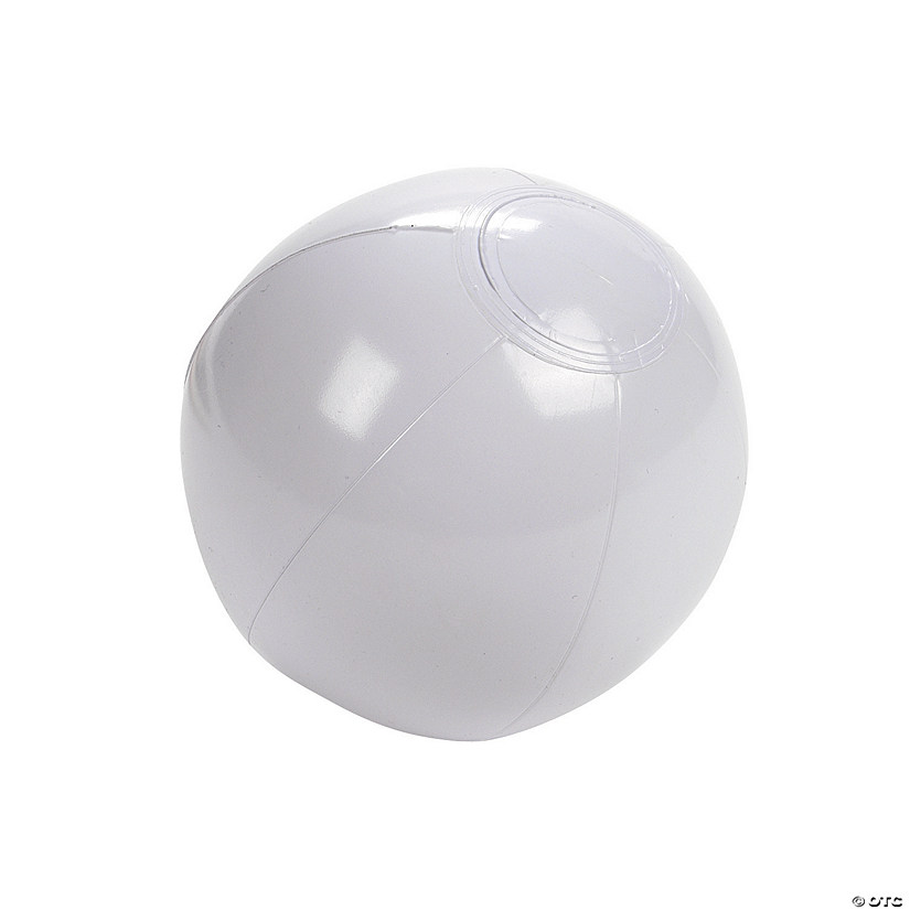 Inflatable 5" DIY Mini Beach Balls - 12 Pc.